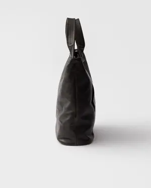 Prada Distressed Nappa Leather Tote Bag