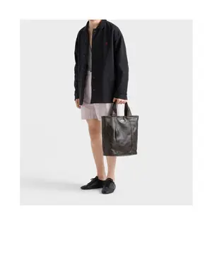 Prada Distressed Nappa Leather Tote Bag