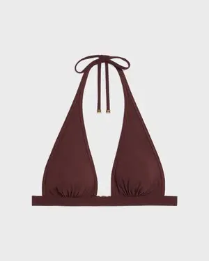 Celine Triangle Top In Matte Jersey