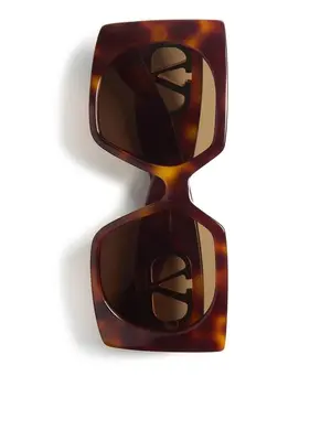 Valentino Garavani Oversized Square Frame Sunglasses