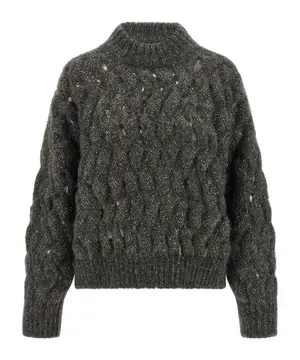 Brunello Cucinelli Dazzling Waves' Sweater