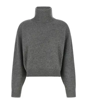 Brunello Cucinelli Monile Ribbed Sweater