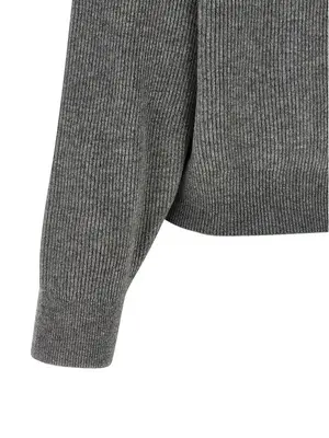Brunello Cucinelli Monile Ribbed Sweater