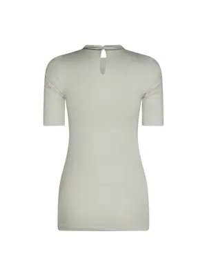 Brunello Cucinelli Crewneck Short-sleeved Top