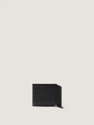 Givenchy Fold Wallet In Grained Leather