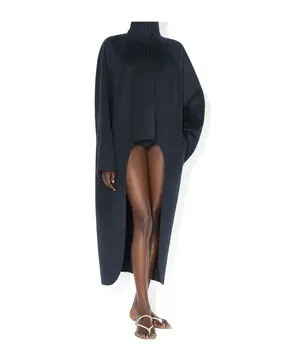 Alaïa Asymmetric Double Face Cachmere Coat