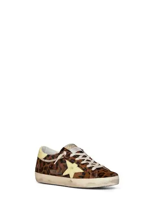 GOLDEN GOOSE Leopard-print Sneakers