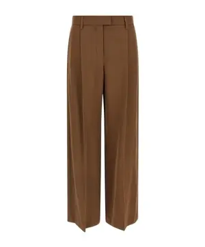 Brunello Cucinelli Pleated Wide Leg Pants