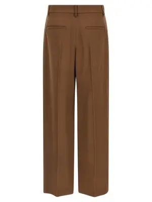 Brunello Cucinelli Pleated Wide Leg Pants