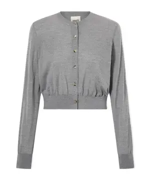 Khaite Tansy Wool And Cashmere-blend Cardigan