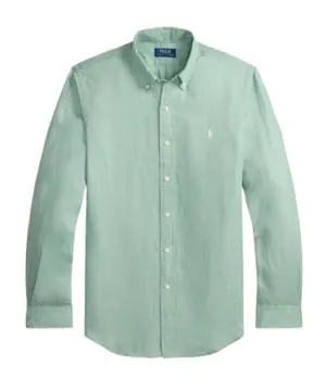 Polo Ralph Lauren Logo-embroidered Button-down Shirt - Green