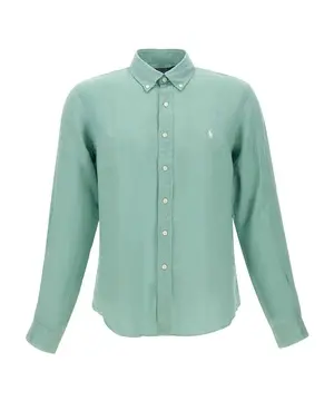 Polo Ralph Lauren Logo-embroidered Button-down Shirt