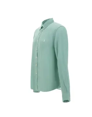 Polo Ralph Lauren Logo-embroidered Button-down Shirt