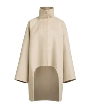 Alaïa Asymmetric Double Face Cachmere Coat