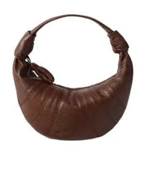LEMAIRE Mini Fortune Croissant Bag In Goat Leather