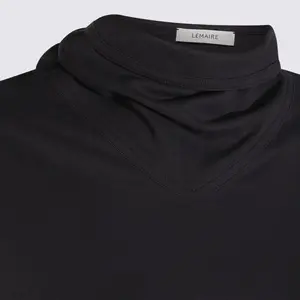 LEMAIRE Tie-detailed T-shirt