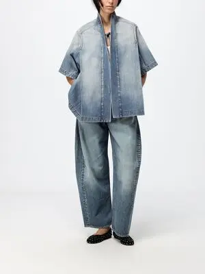 Alaïa Denim Kimono Jacket