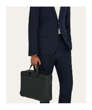 FERRAGAMO Monogram Briefcase