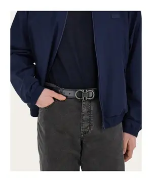 FERRAGAMO Reversible And Adjustable Gancini Belt