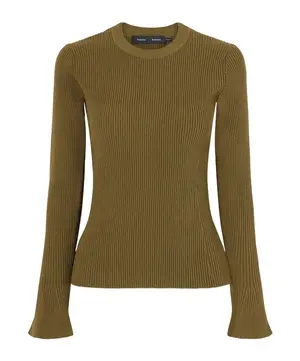 Proenza Schouler Nir Ribbed-knit Top