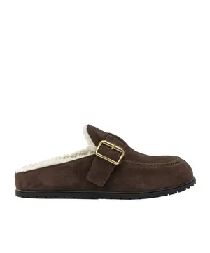 Prada Slingback Mules - Brown