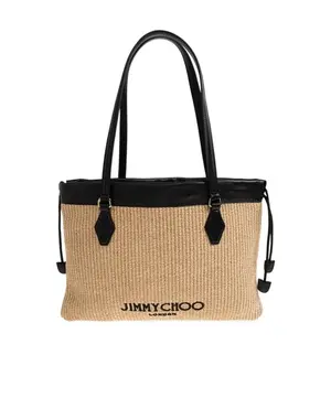 JIMMY CHOO Drawstring Tote Bag - Nude