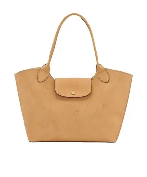 Longchamp Epure L Shoulder Bag - Nude