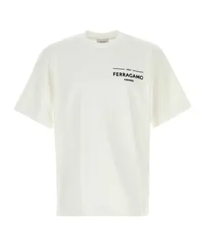 FERRAGAMO Short-sleeved T-shirt - White