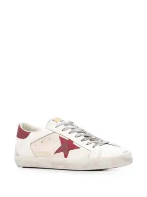 GOLDEN GOOSE Super-star Distressed-effect Sneakers