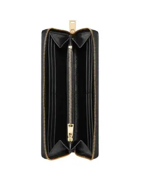 Tory Burch Charlie Quilted Zip Continental Wallet