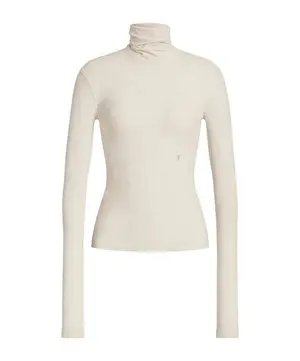 Alberta Ferretti Turtleneck Sweater - White