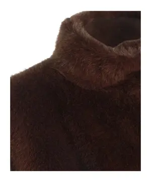 Herno Faux Fur Panel Jacket