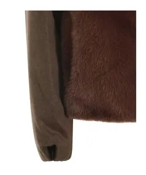 Herno Faux Fur Panel Jacket