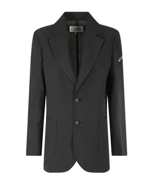 MAISON MARGIELA Long-sleeved Suit Jacket - Antracite