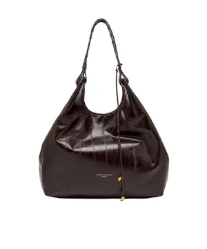 GIANNI CHIARINI Double-handled Shoulder Bag - Antique Ruby