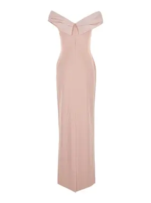 Solace Adele Draped Maxi Dress