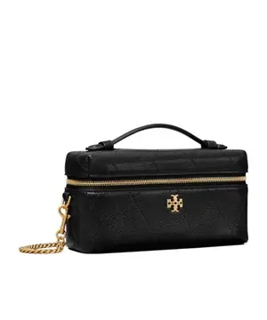 Tory Burch Charlie Quilted Vanity Case