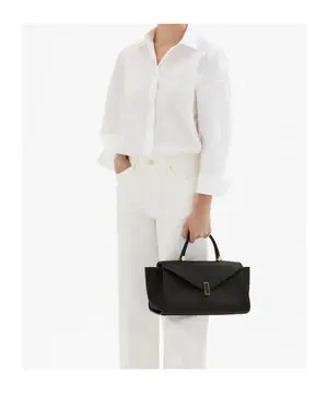 VALEXTRA Iside Editor Top Handle Medium Bag