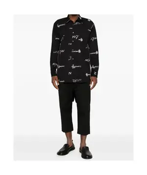 Comme Des Garçons Text-print Shirt