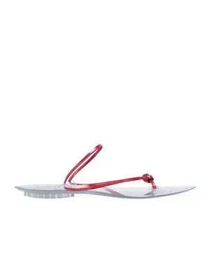 Alaïa Pointed-toe Flat Sandals - White