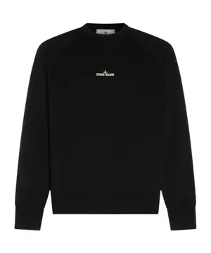 Stone Island Long-sleeved Sweatshirt - Black