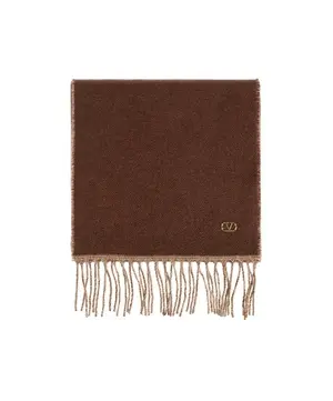 Valentino Garavani Fringed Scarf - Red