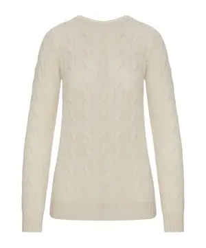Ralph Lauren Long-sleeve Crew-neck Sweater - Sand Melange