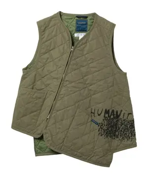 Comme Des Garçons Sleeveless Vest - Khaki