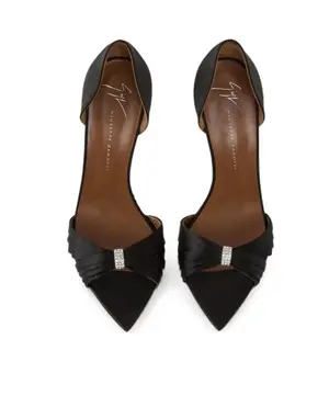 GIUSEPPE ZANOTTI Lumière Embellished Stiletto Sandals - No