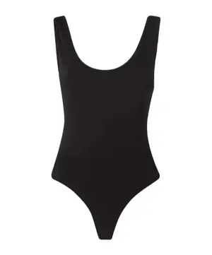Wardrobe.NYC Crew-neck Bodysuit - Black