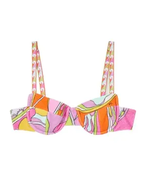 Emilio Pucci Orchidee Print Cotton Terry Top