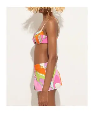 Emilio Pucci Orchidee Print Cotton Terry Top