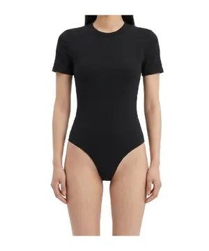Wardrobe.NYC Crew-neck Bodysuit