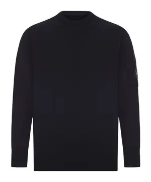 C.P. COMPANY Crew-neck Sweater - Black